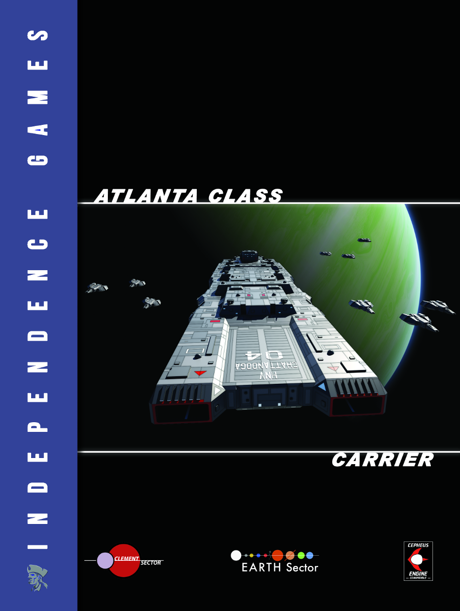 Atlanta-class Carrier (Softcover) – Independence RPG