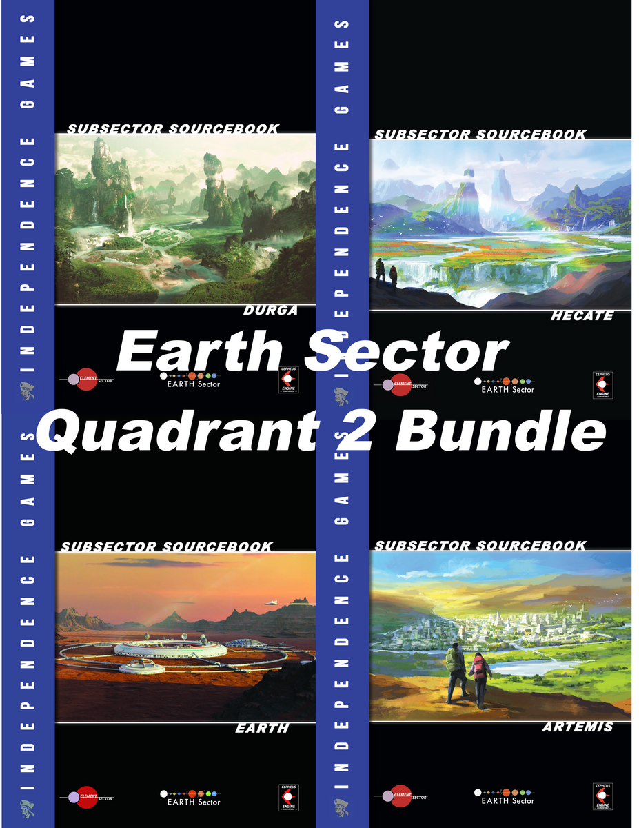 Earth Sector Quadrant 2 Bundle (PDF) – Independence RPG